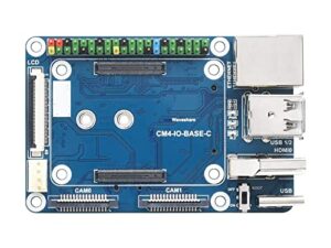 waveshare mini base board type compatible with raspberry pi compute module 4