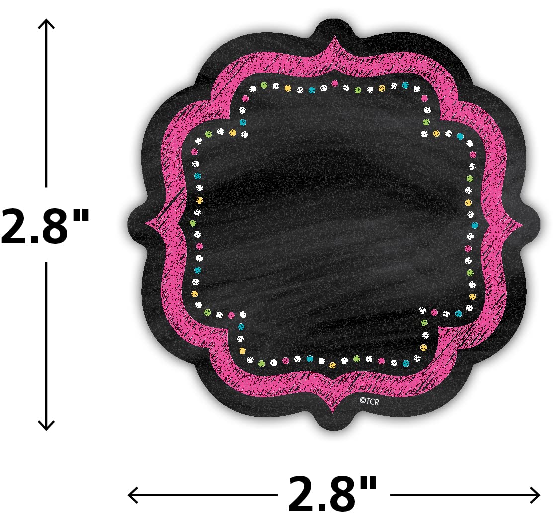 Teacher Created Resources Chalkboard Brights Labels (TCR20871) and Mini Accents (5620)