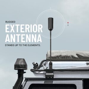 weBoost Drive Reach Overland - Cell Phone Signal Booster for Off Road Vehicles | Boosts 5G & 4G LTE for All U.S. Carriers - Verizon, AT&T, T-Mobile & More | Made in The U.S. | FCC Approved