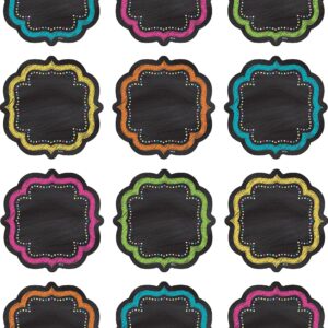 Teacher Created Resources Chalkboard Brights Labels (TCR20871) and Mini Accents (5620)