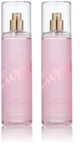 curve pink blossom for women 8.0 oz fine fragrance mist, 8.0 fl oz (pack of 2)