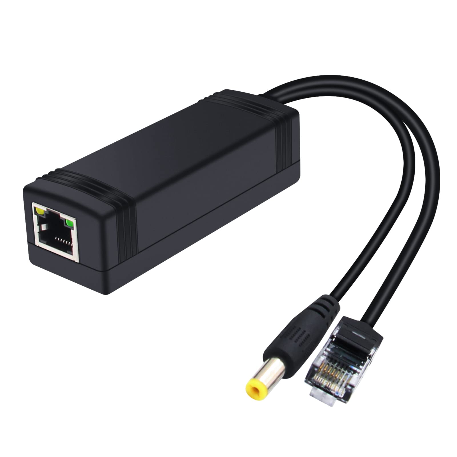 【Upgrade】 SODOLA 30W PoE Splittler, 12V 2.5A Output,IEEE 802.3af/at Standard, Power Over Ethernet Active Splitter Adapter for Security Camera CCTV Surveillance