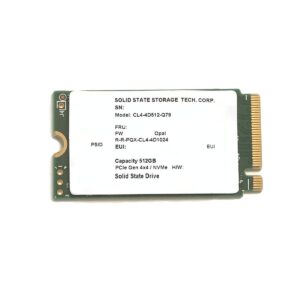 ssstc ssd 512gb m.2 2242 42mm nvme pcie 4.0 cl4-4d512-q79 solid state drive sed opal encryption for lenovo dell hp laptop ultrabook