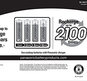 Eneloop Panasonic AA and AAA 2100 Cycle Ni-MH Pre-Charged Rechargeable Batteries 16-Battery Pack