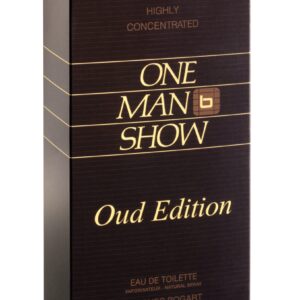 Jacques Bogart One Man Show for Men, Eau de Toilette Spray, Oud Edition, 3.33 Ounce (Pack of 2)