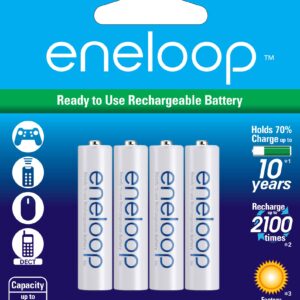 Eneloop Panasonic AA and AAA 2100 Cycle Ni-MH Pre-Charged Rechargeable Batteries 16-Battery Pack