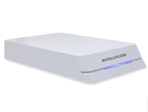 avoluxion hddgear pro (white) 3tb 7200rpm usb 3.0 external gaming hard drive (for ps5, pre-formatted) (renewed)