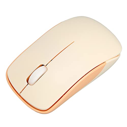 USB Keyboard Mouse, Gaming Keyboard Mouse 3 DPI 2.4G Wireless for Business (Tawny Mixed Color)