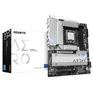 gigabyte z790 aero g motherboard - supports intel core 14th cpus, up to 7600mhz ddr5 (oc), 1хpcie 5.0+4xpcie 4.0 m.2, wi-fi 6e, 2.5gbe lan, usb 3.2 gen 2x2