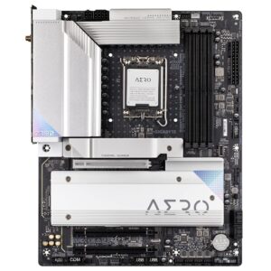 Gigabyte Z790 AERO G Motherboard - Supports Intel Core 14th CPUs, up to 7600MHz DDR5 (OC), 1хPCIe 5.0+4xPCIe 4.0 M.2, Wi-Fi 6E, 2.5GbE LAN, USB 3.2 Gen 2x2