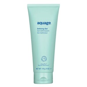 aquage. defining gel, for curly, wavy or permed hair - unites hair strands for well-defined curls without the frizz, 6 fl oz