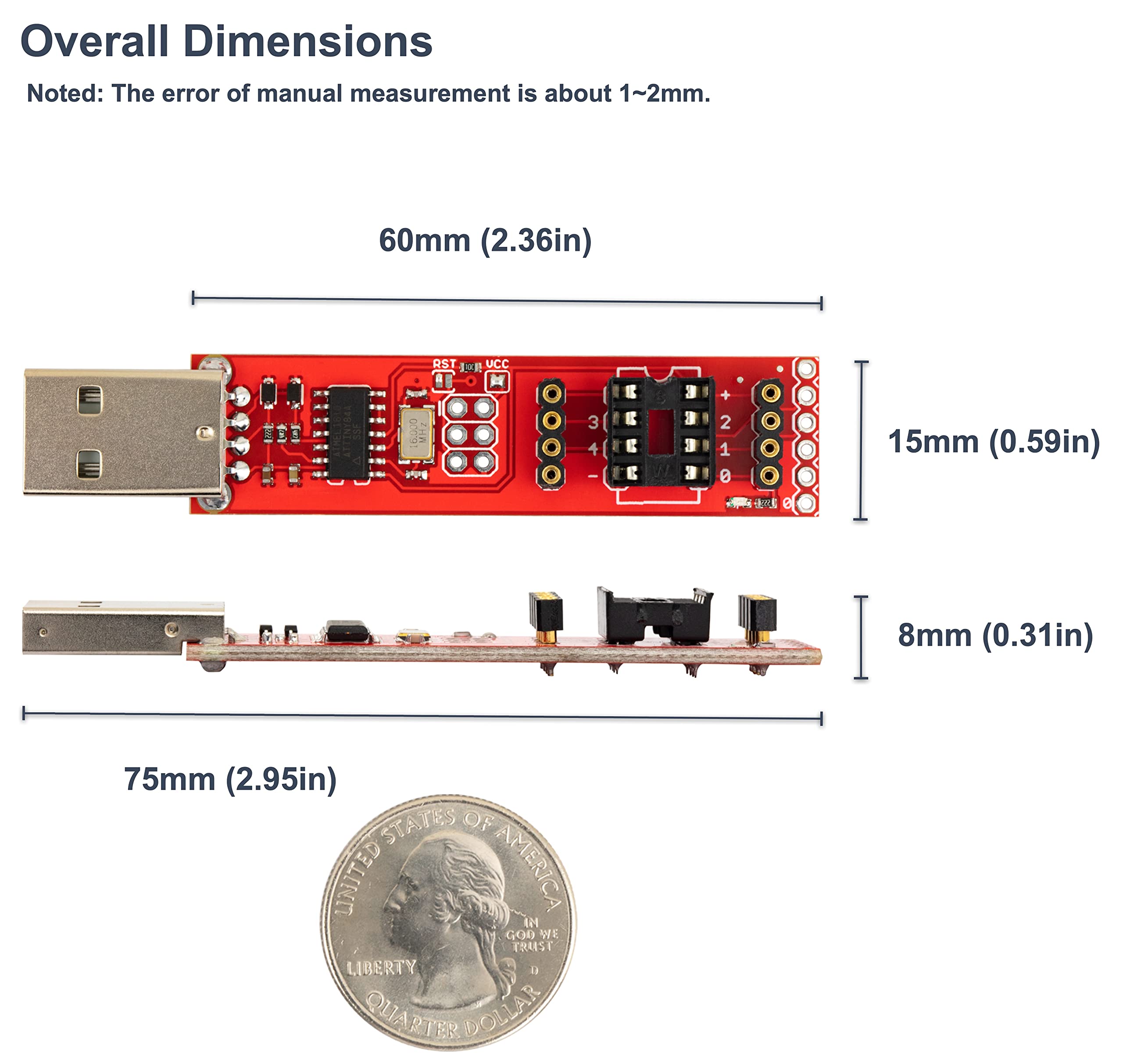 Tiny AVR Programmer for Arduino