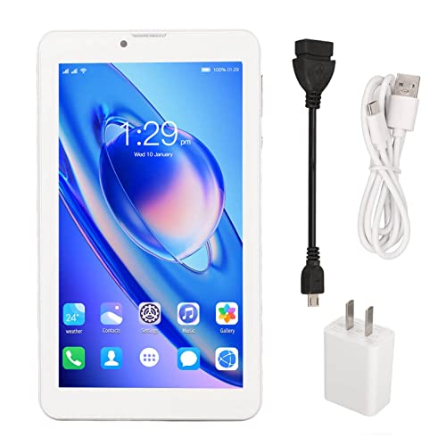 Tablet 32GB, 2GB RAM 32GB ROM 5GWifi Dual Band 7 Inch Tablet Support Multi Languauge for Amusement (US Plug)