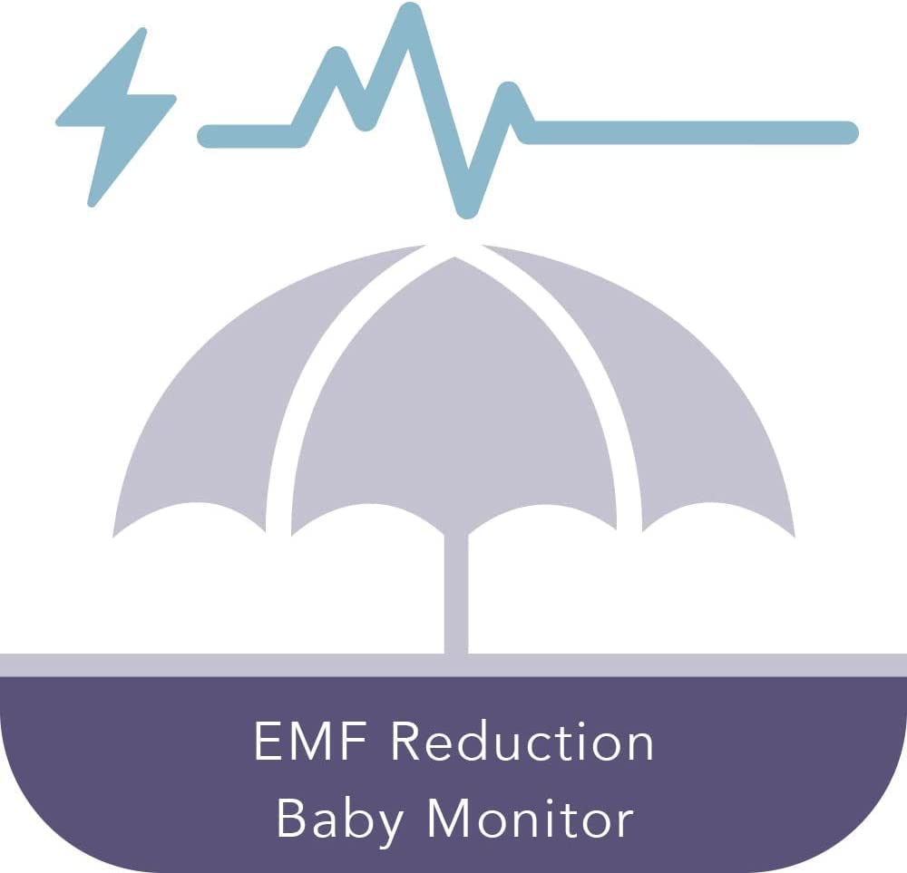 LeReve Low EMF 5" HD Baby Monitor with 2 Cameras, Auto Noise Reduction, Smart Baby Cry Detection, No WiFi, 20 Days Battery Life, 2-Way Talk, Lull + LeReve Twist Mount for LeReve LRX-5 & 52