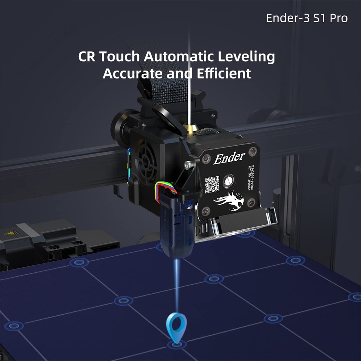 Creality Upgrade Spider Ceramic Hotend Kit, High Flow Speedy Ender 3 Hotend Up to 300℃ for Ender 3,Ender 3 V2,Ender 3Pro,Ender 5/5 Pro/Plus 3D Printer (Ender 3 S1 Pro)