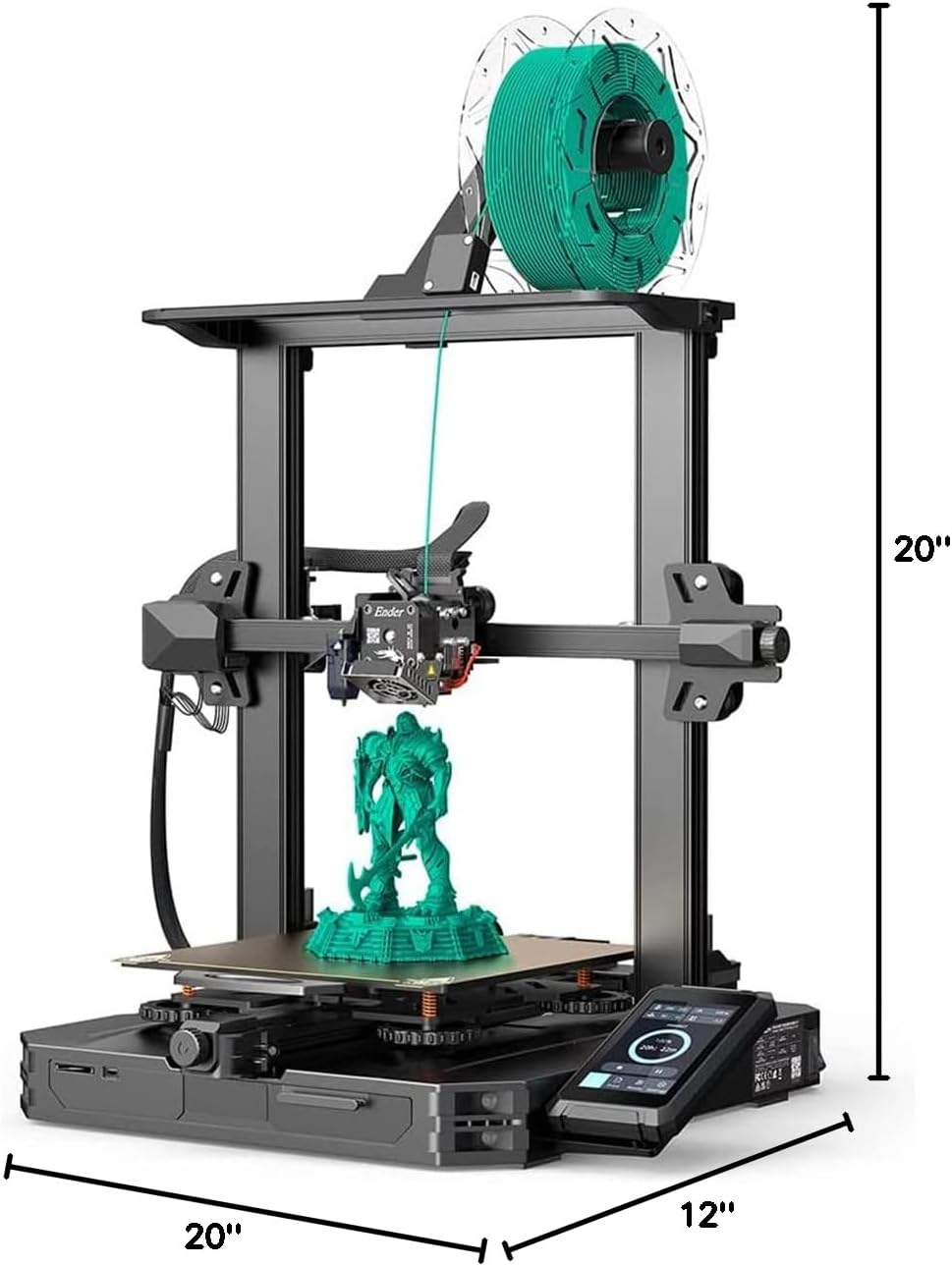 Creality Upgrade Spider Ceramic Hotend Kit, High Flow Speedy Ender 3 Hotend Up to 300℃ for Ender 3,Ender 3 V2,Ender 3Pro,Ender 5/5 Pro/Plus 3D Printer (Ender 3 S1 Pro)