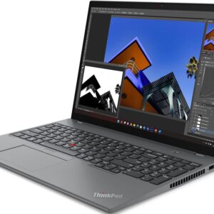 Lenovo T16 Gen 2 16.0" Business Laptop (Intel i7-1355U, 16GB RAM, 512GB PCIe SSD, Backlit KYB, Fingerprint Reader, 2 Thunderbolt 4, WiFi 6E, Win 10 Pro) with Dockztorm Hub