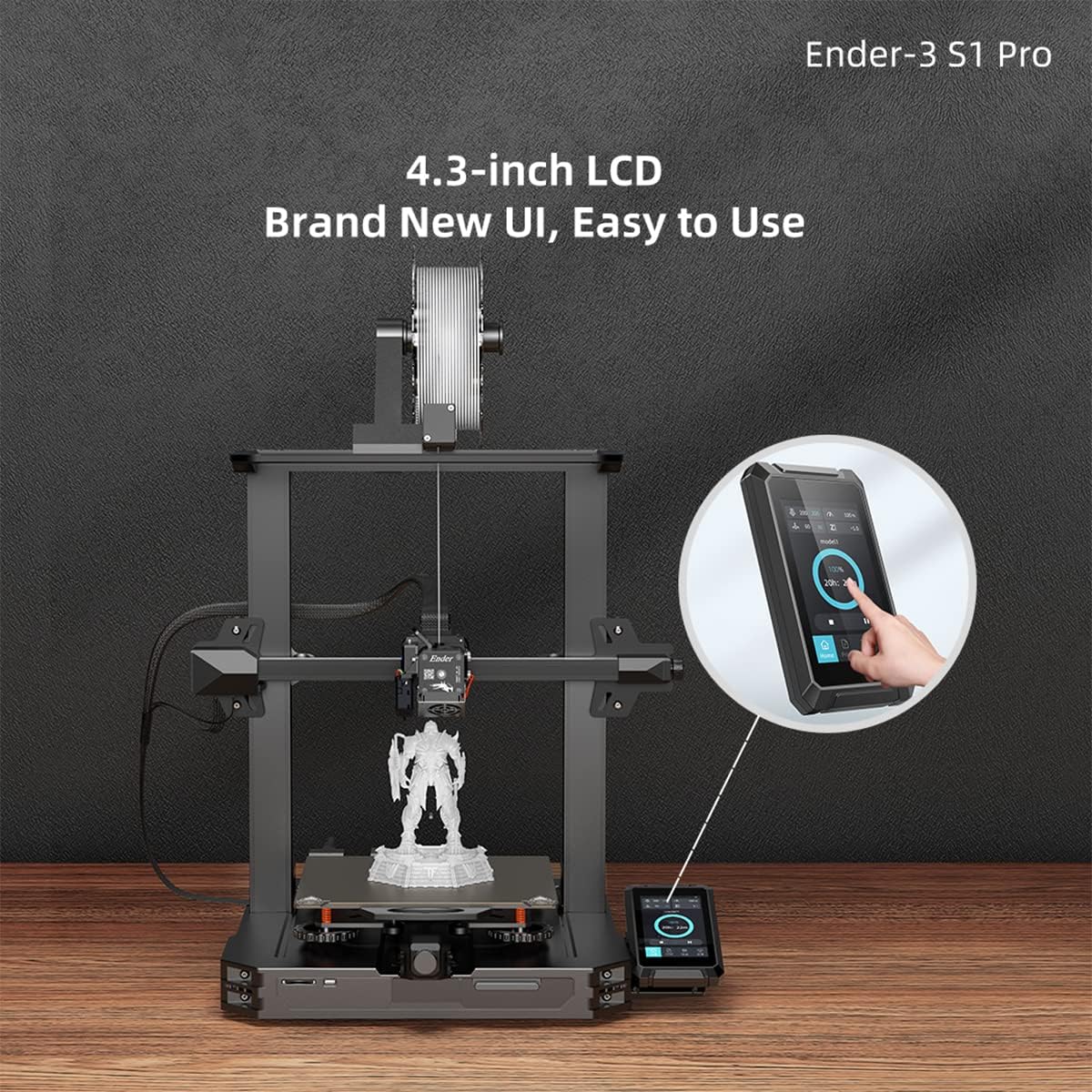 Creality Upgrade Spider Ceramic Hotend Kit, High Flow Speedy Ender 3 Hotend Up to 300℃ for Ender 3,Ender 3 V2,Ender 3Pro,Ender 5/5 Pro/Plus 3D Printer (Ender 3 S1 Pro)