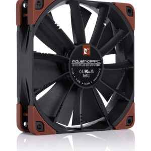 Noctua NF-F12 iPPC-24V-3000 SP IP67 PWM, Heavy Duty Cooling Fan, 4-Pin, 3000 RPM, 24V Version (120mm, Black)