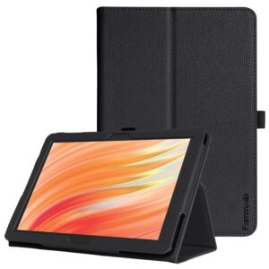 famavala folio case cover for 2024 new amazon fire hd 8 & 8 plus tablet (12th generation/10th generation, 2024/2022/2020 release) (black)