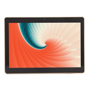 chiciris tablet, octa core cpu 10.1 inch black tablet 1960 x 1080 ips 6g ram 128g rom 100240v for home on the go (eu plug)