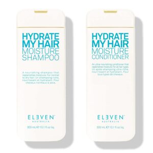 eleven australia hydrate my hair moisture shampoo & conditioner 10.1 fl oz each