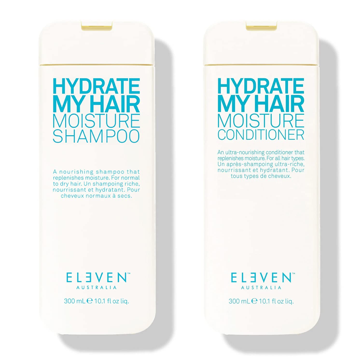 ELEVEN AUSTRALIA Hydrate My Hair Moisture Shampoo & Conditioner 10.1 Fl Oz each