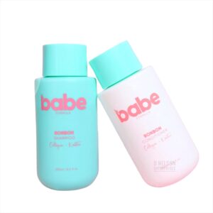 babe formula bon bon shampoo & conditioner, 250ml each