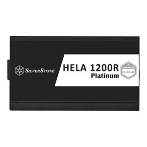 SilverStone Technology HELA 1200R Platinum ATX 3.0 / PCIe Gen 5 1200W Fully Modular Power Supply, SST-HA1200R-PM