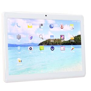 dual camera tablet silver tablet 4000mah lithium battery front 2mp rear 5mp 2gb ram 32gb rom aluminum alloy ips hd photo touch screen (us plug)