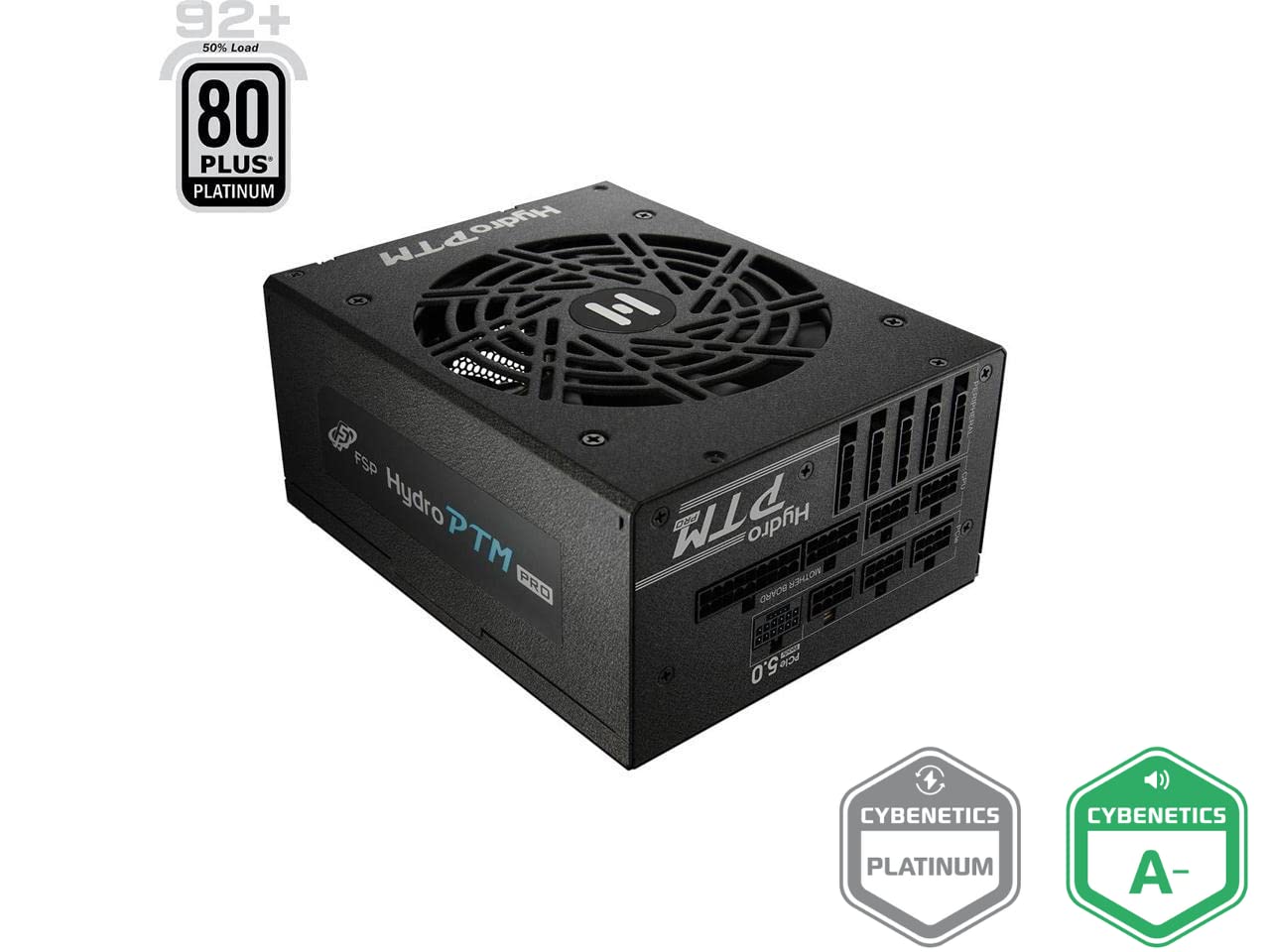 FSP Hydro PTM PRO 1200W ATX 3.0 PCI-E GEN-5 80 Plus Platinum Full Modular Power Supply (HPT2-1200,Gen5)