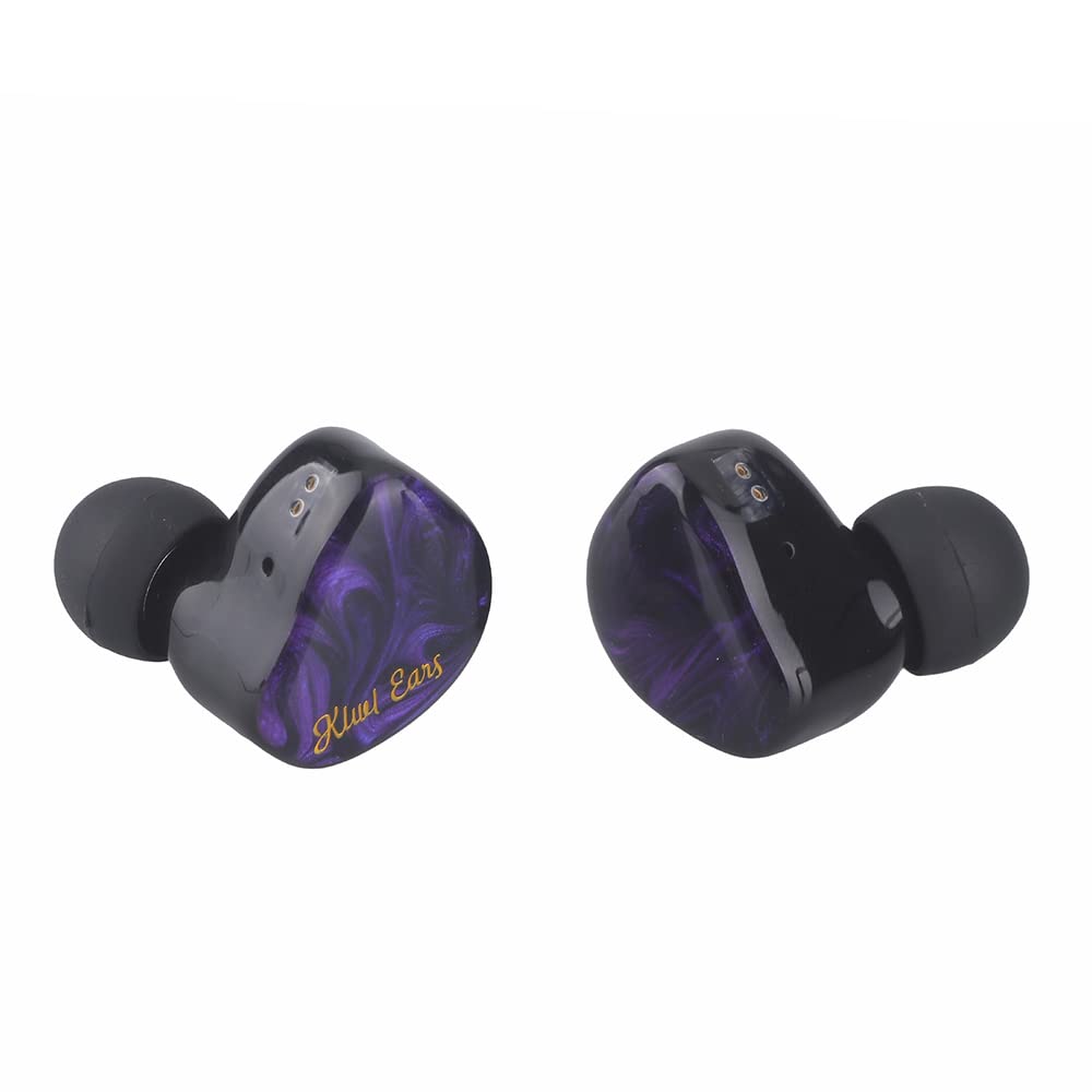 Linsoul Kiwi Ears Cadenza 10mm Beryllium Dynamic Driver IEM 3D Printed with Detachable Interchangeable Plug 0.78 2pin 3.5mm IEM Cable for Musician Audiophile (Perlude, Cadenza)