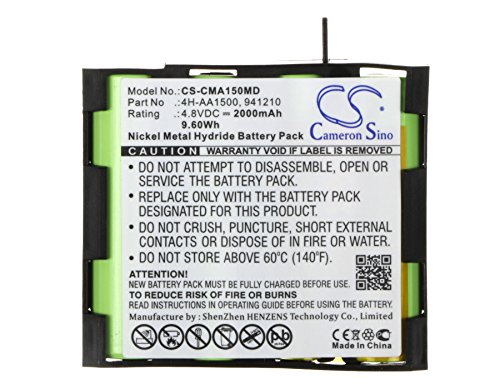 Replacement Battery for Compex 4H-AA1500 941210, Compex Mi Mi-Sport MI-Fitness Runner Enegry Mi-Ready Vitality PerformanceE Mi-Ready FIT Sport Elite Enegry Edge US Theta 500,PerformanceE Mi-Ready