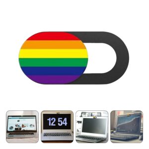 Mobestech 3pcs Camera Cover Camera for Computer Webcam Privacy Slide Blocker Webcam Cover Slide Computer Laptop Computer Camera Webcam Cover Rainbow Slideshow Slider Abs Cell Phone