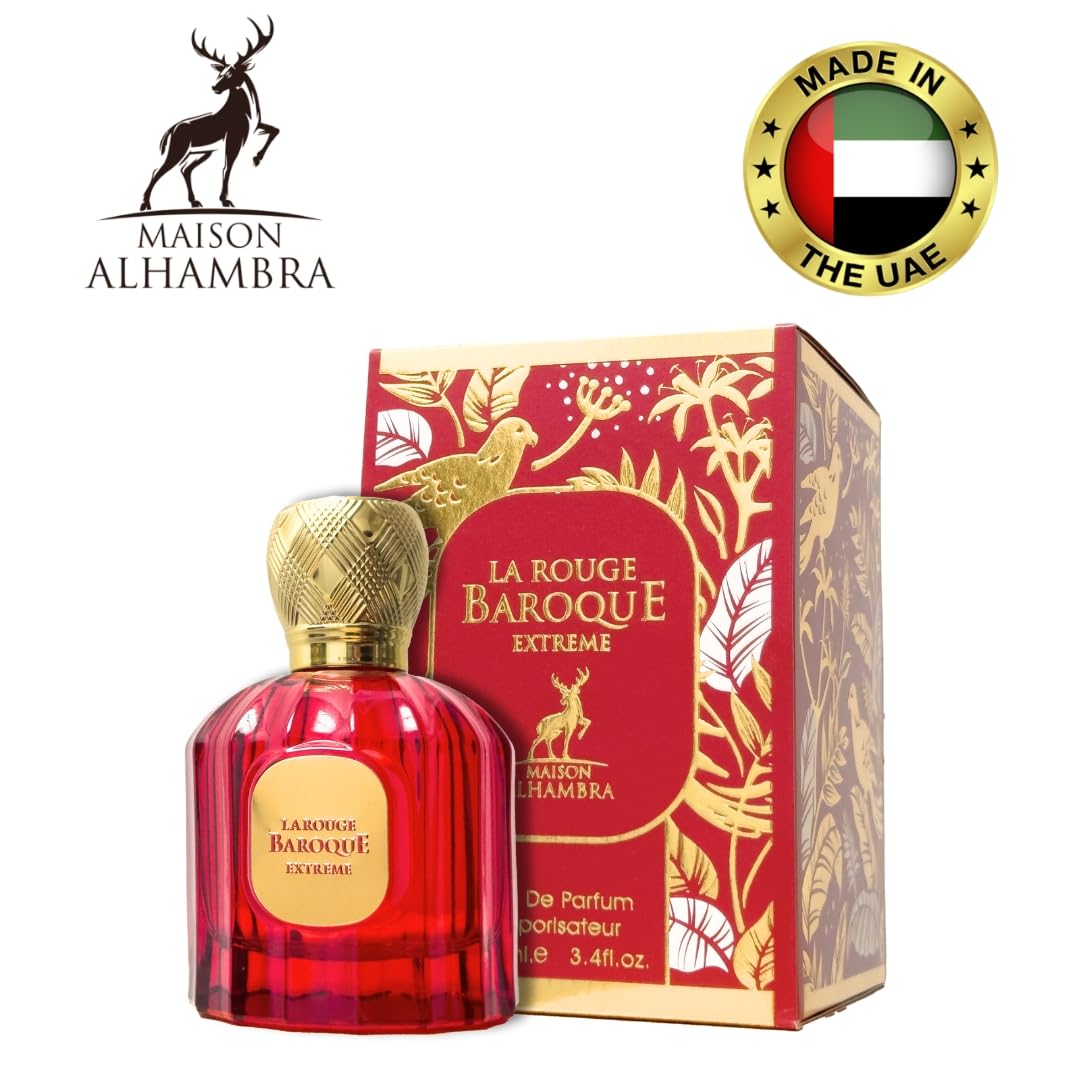 Maison Alhambra Baroque Rouge Extrait for Unisex - 3.4 oz EDP Spray