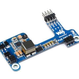 waveshare POE Hat for Raspberry Pi 4 B 3 B+,Mini Power Over Ethernet Hat (E) Expansion Board for Raspberry Pi,IEEE 802.3af-Compliant,Compatible with The Raspberry Pi Official Case