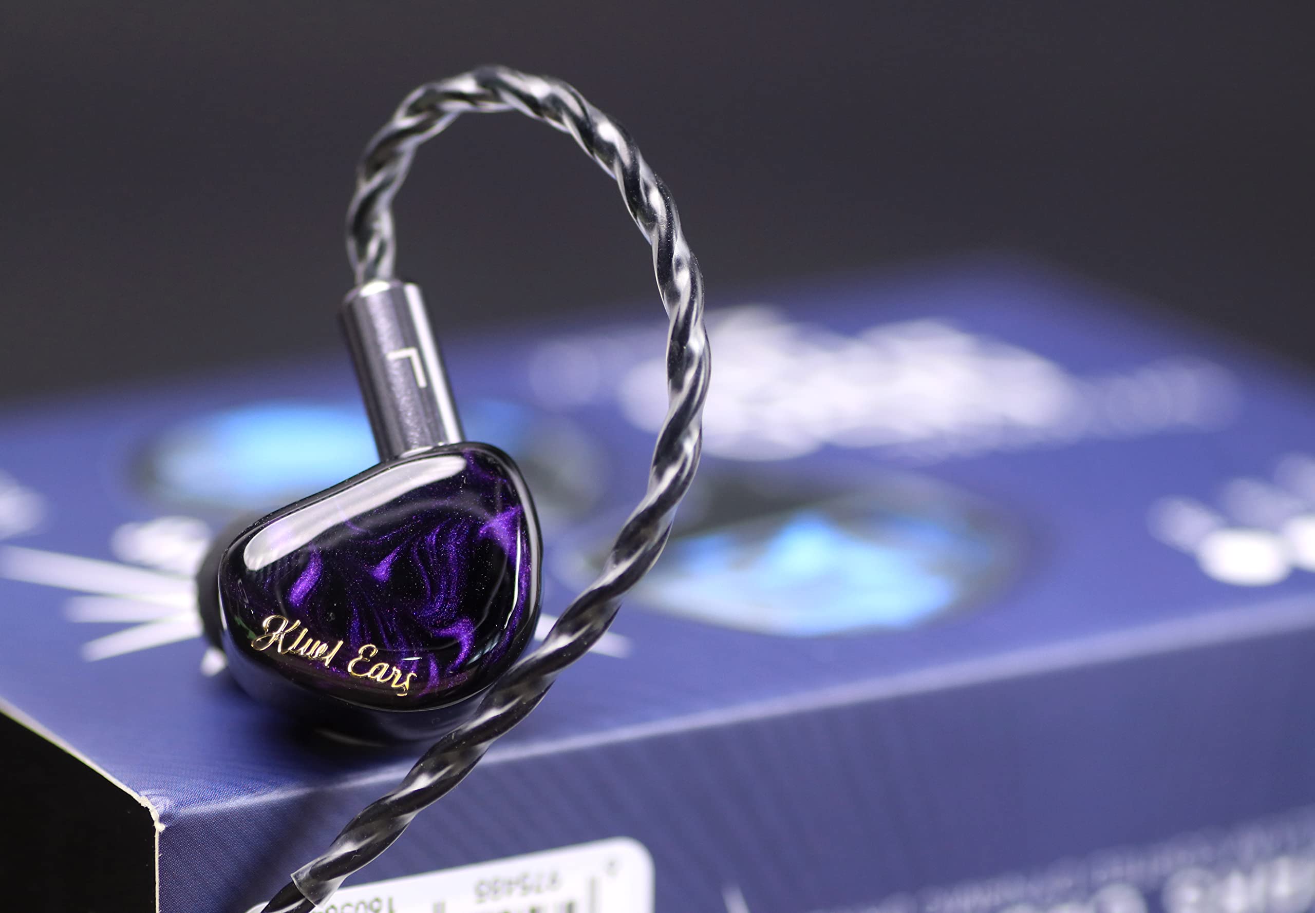 Linsoul Kiwi Ears Cadenza 10mm Beryllium Dynamic Driver IEM 3D Printed with Detachable Interchangeable Plug 0.78 2pin 3.5mm IEM Cable for Musician Audiophile (Perlude, Cadenza)