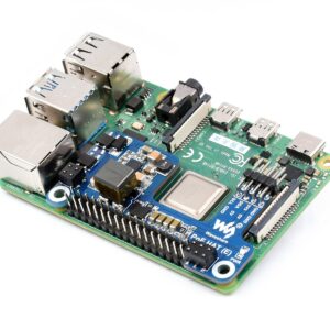 waveshare POE Hat for Raspberry Pi 4 B 3 B+,Mini Power Over Ethernet Hat (E) Expansion Board for Raspberry Pi,IEEE 802.3af-Compliant,Compatible with The Raspberry Pi Official Case