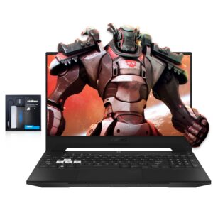 asus 2022 tuf dash 15.6 144hz gaming laptop, intel 12th core i7-12650h, 32gb ddr5 ram, 2tb pcie ssd, nvidia geforce rtx 3070 graphics 8gb gddr6, backlit keyboard, win 11, black, 32gb usb card