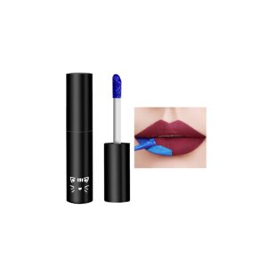 5 colors lip stain, peel off lip stain lip tint, tear off lipstick waterproof long lasting peel reveal lip stain, tattoo color lip gloss, non-stick cup lip stain tint lip makeup for women girls