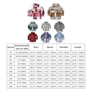 Baby Boys Flannel Shirts Jackets: Toddler Long Sleeve Shirt Boy Girl Shacket Fall Photoshoot Outfits for Toddler Button Down Dress Shirt Kids Winter Christmas Clothes Plaid Outwear Blue 18-24 Months