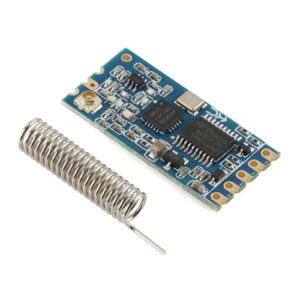 hc-12 433mhz si4463/si4438 wireless serial port module 1000m replace bluetooth with antenna