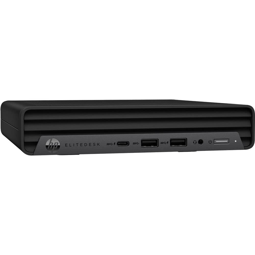 HP EliteDesk 800 G6 Mini Desktop Computer - 10th Gen Intel Core i5-10500T 6-Core up to 3.8 GHz CPU, 16GB RAM, 2TB NVMe SSD + 1TB HDD, Intel UHD Graphics 630, Wi-Fi 6 + Bluetooth 5.1, Windows 10 Pro