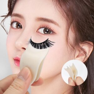 Galand Fake Eyelash Auxiliary Clip Women Makeup Fake Eyelashes Auxiliary Clip Cosmetic Tool Beauty Small Size 2pcs