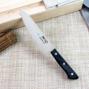 MAC Knife Chef series 2-piece starter knife set H-10, HB-70 Chef series 7.25" Gyutou-style Chef's knife and HB-40 Chef series 4" Paring knife, handcrafted in Seki, Japan