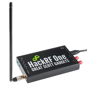 nooelec hackrf one software defined radio (sdr) & ant500 antenna set. capable of receiving all modes in hf, vhf & uhf bands. includes sdr with 1mhz-6ghz frequency range & 20mhz bandwidth and ant-500