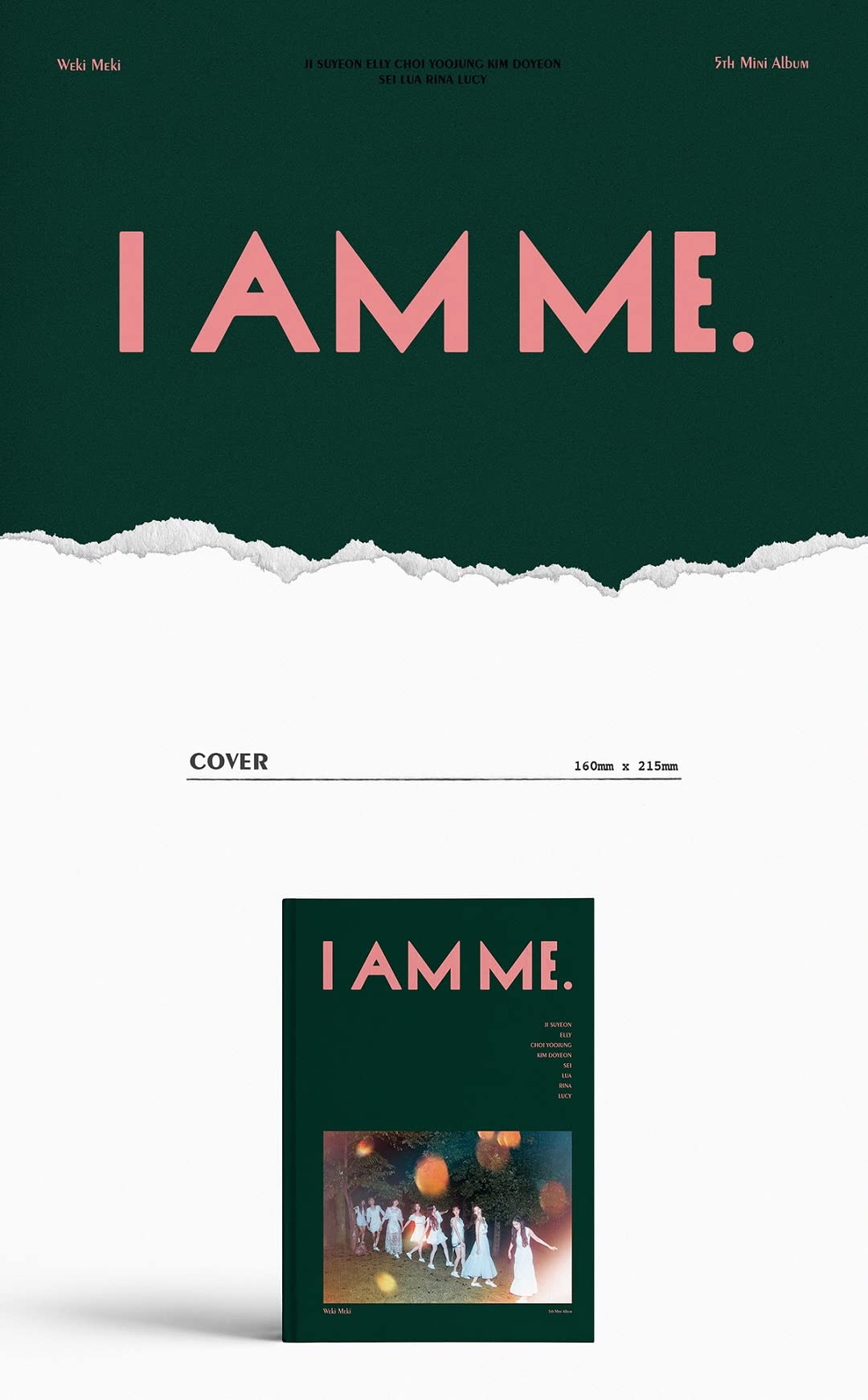 WEKI MEKI - 5th Mini Album I AM ME. CD