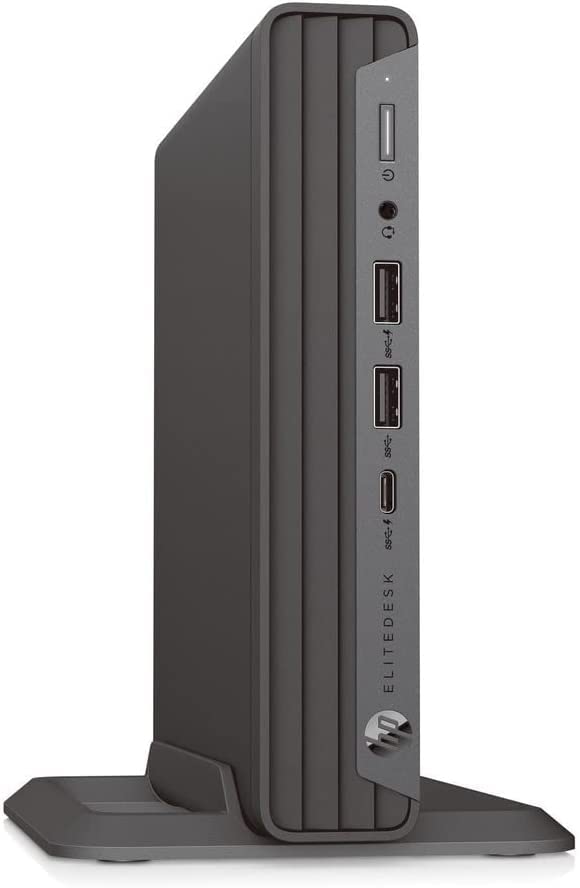 HP EliteDesk 800 G6 Mini Desktop Computer - 10th Gen Intel Core i5-10500T 6-Core up to 3.8 GHz Processor, 16GB DDR4 RAM, 1TB NVMe SSD, Intel UHD Graphics 630, Wi-Fi 6 + Bluetooth 5.1, Windows 11 Pro