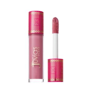 juvia's place long lasting non-sticky luscious high shine glow lip gloss reflect sis!, 16 oz, deep peachy beige brown, creamy and smooth