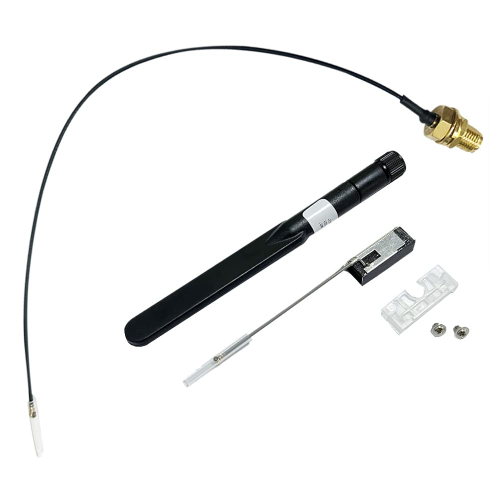 Zahar Tiny6 7 8 Dual-Band dipole Antenna for Lenovo Thinkcentre M93 M93P M92 M73 M83 M73 M53 M78 M79 E73 E93 M600 M700 M800 M900 3T7203 03T7203 31504221, SC10A09431 (Antenna WiFi Wireless Cable Kit)